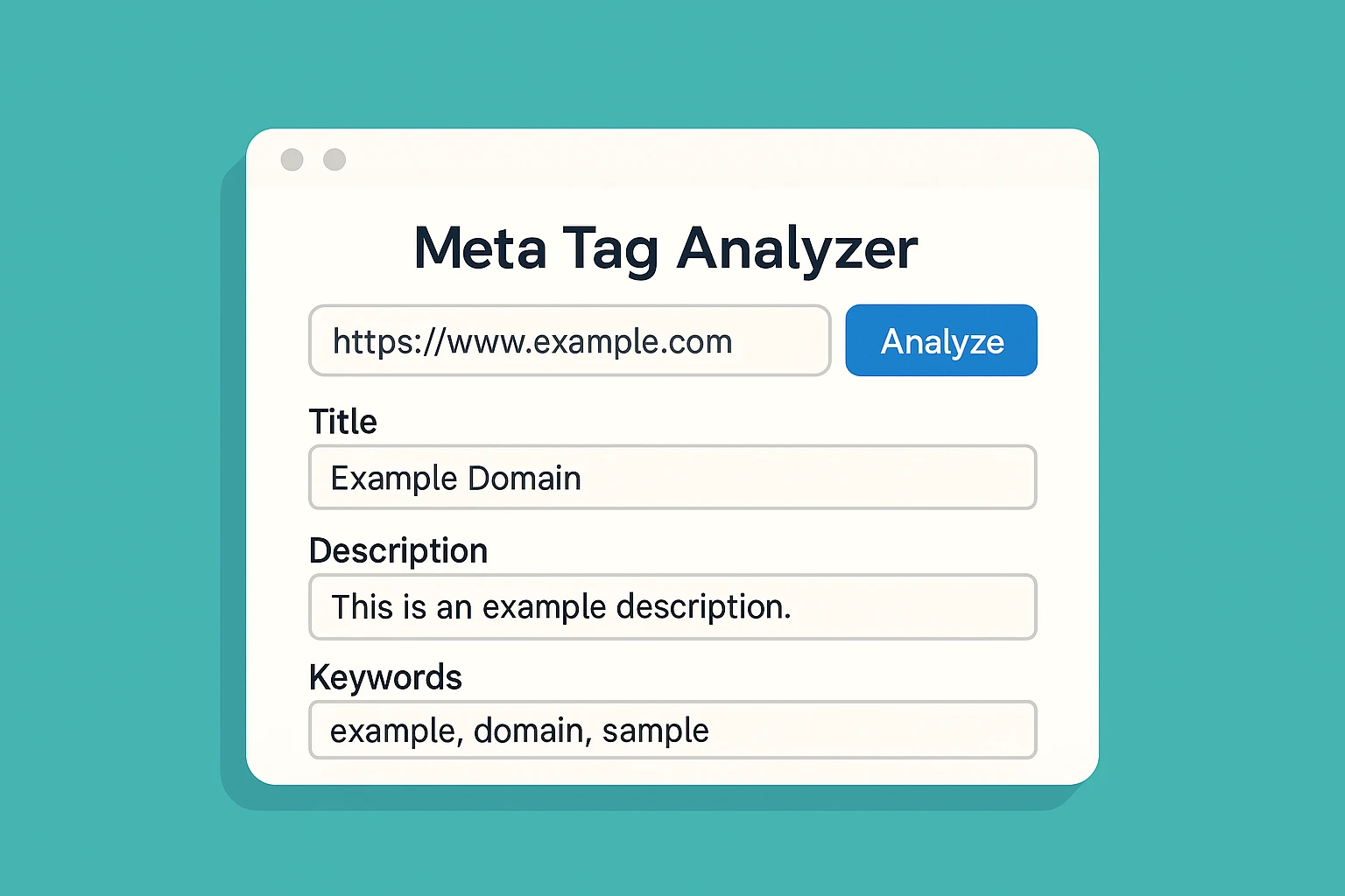 Free Meta Tag Analyzer – Optimize Your Website Meta Tags